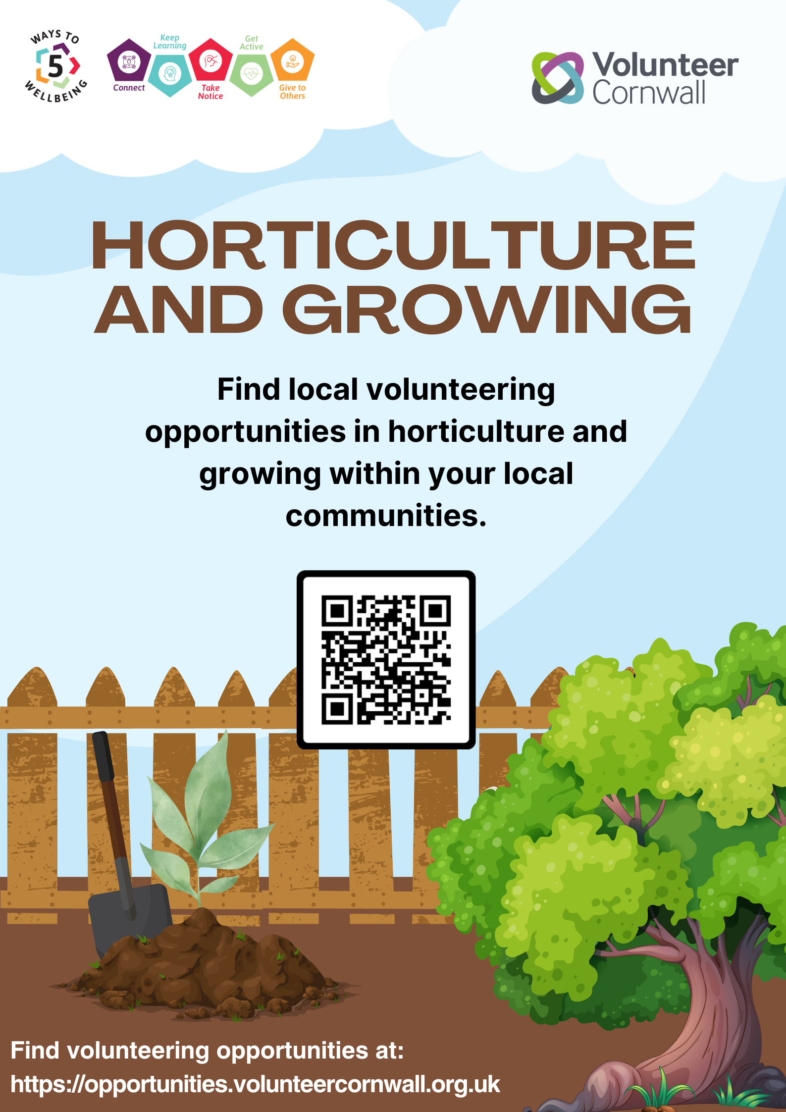 5 Ways to Wellbeing: Horticulture and Growing - Volunteer Cornwall